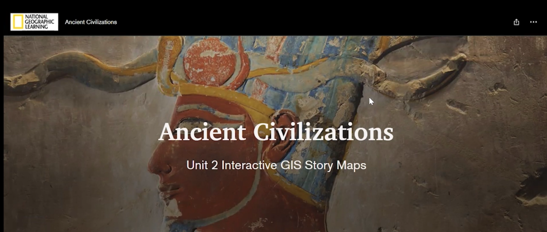 Video: World History Great Civilizations Esri StoryMap Lesson ...